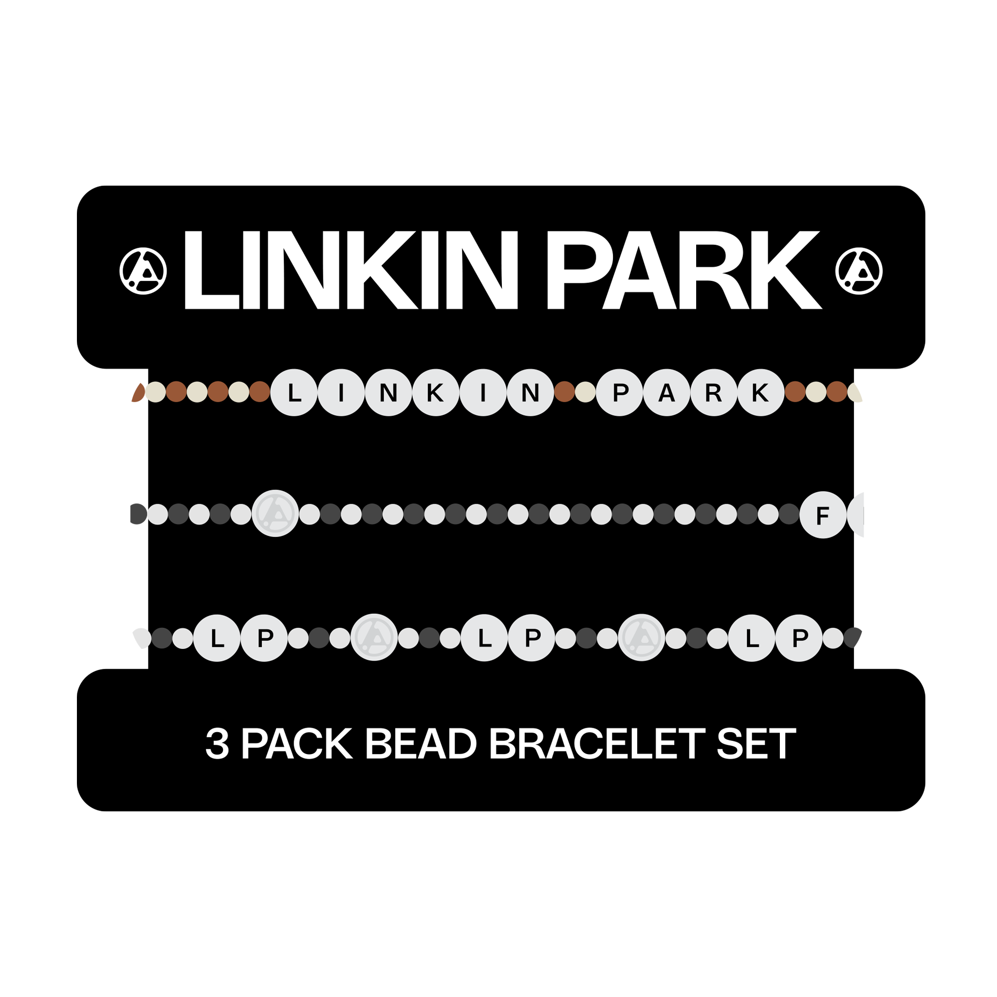 LP Beaded Bracelet Set – Linkin Park Store