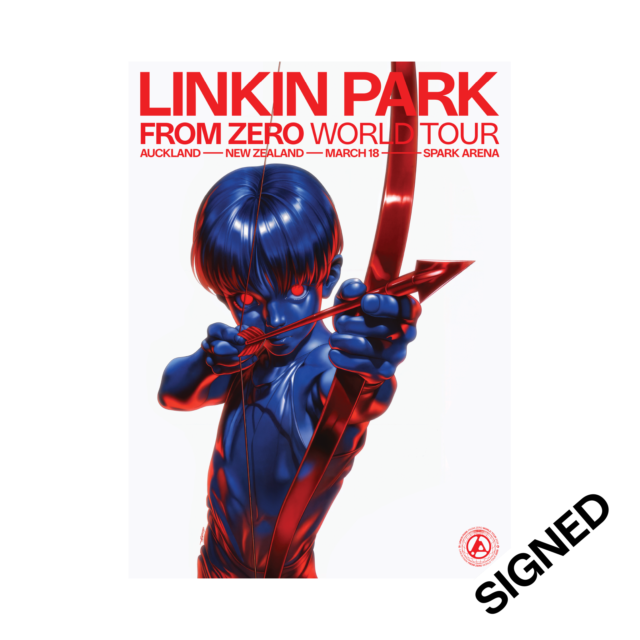 FROM ZERO TOUR POSTERS – Linkin Park Store