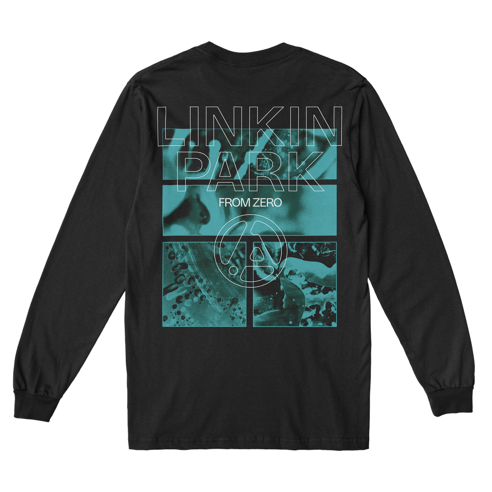 From Zero Texture Black LS Tee – Linkin Park Store